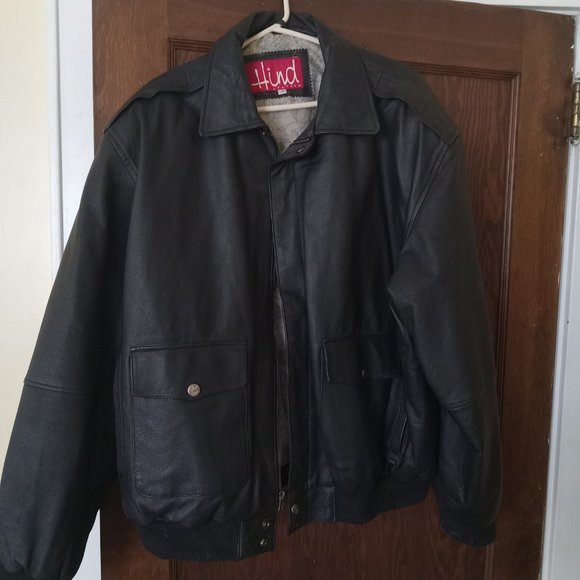Hind | Jackets & Coats | Real Leather Hind Jacket | Poshmark